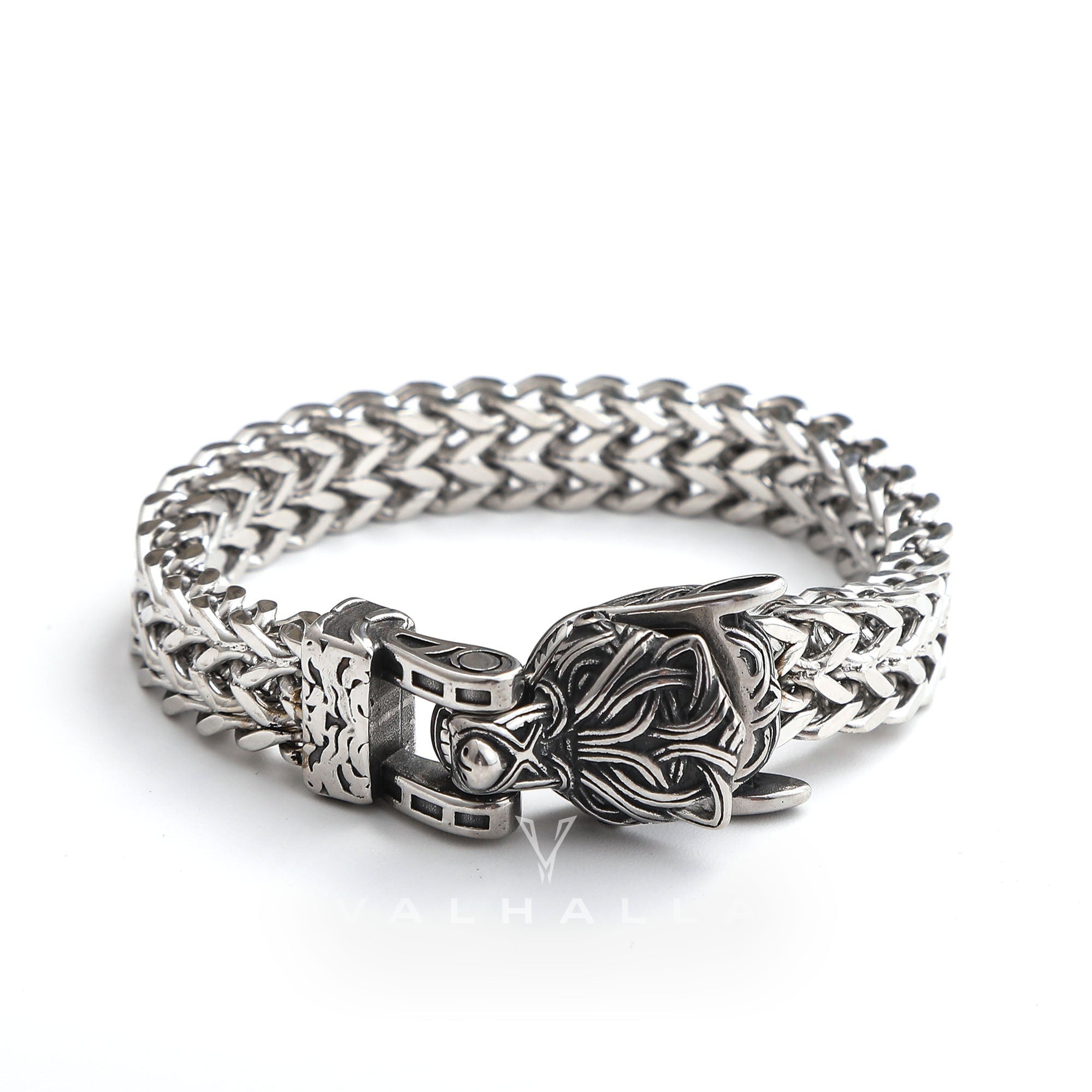 Celtic Wolf 316L Stainless Steel Animal Bracelet exclusive at Valhalla ...