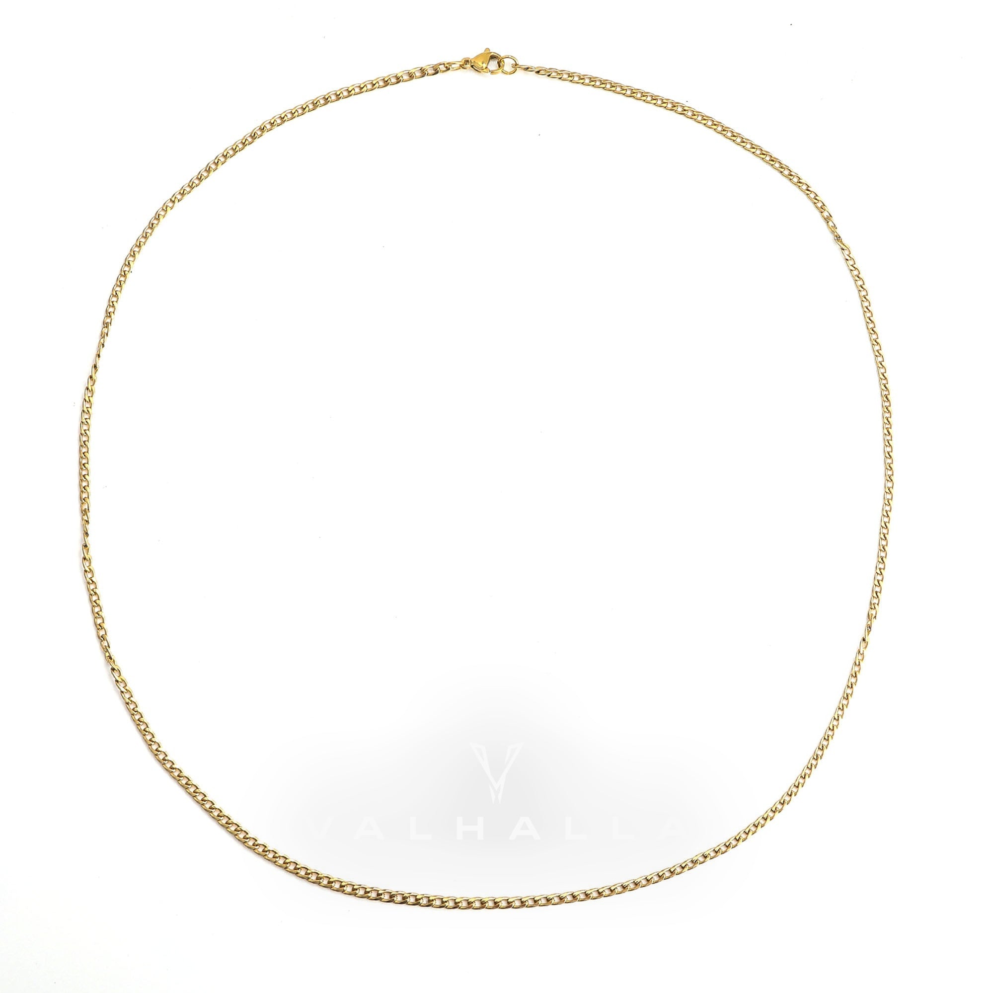 Water Ripple Stainless Steel Gold Chain – Valhalla Fallen