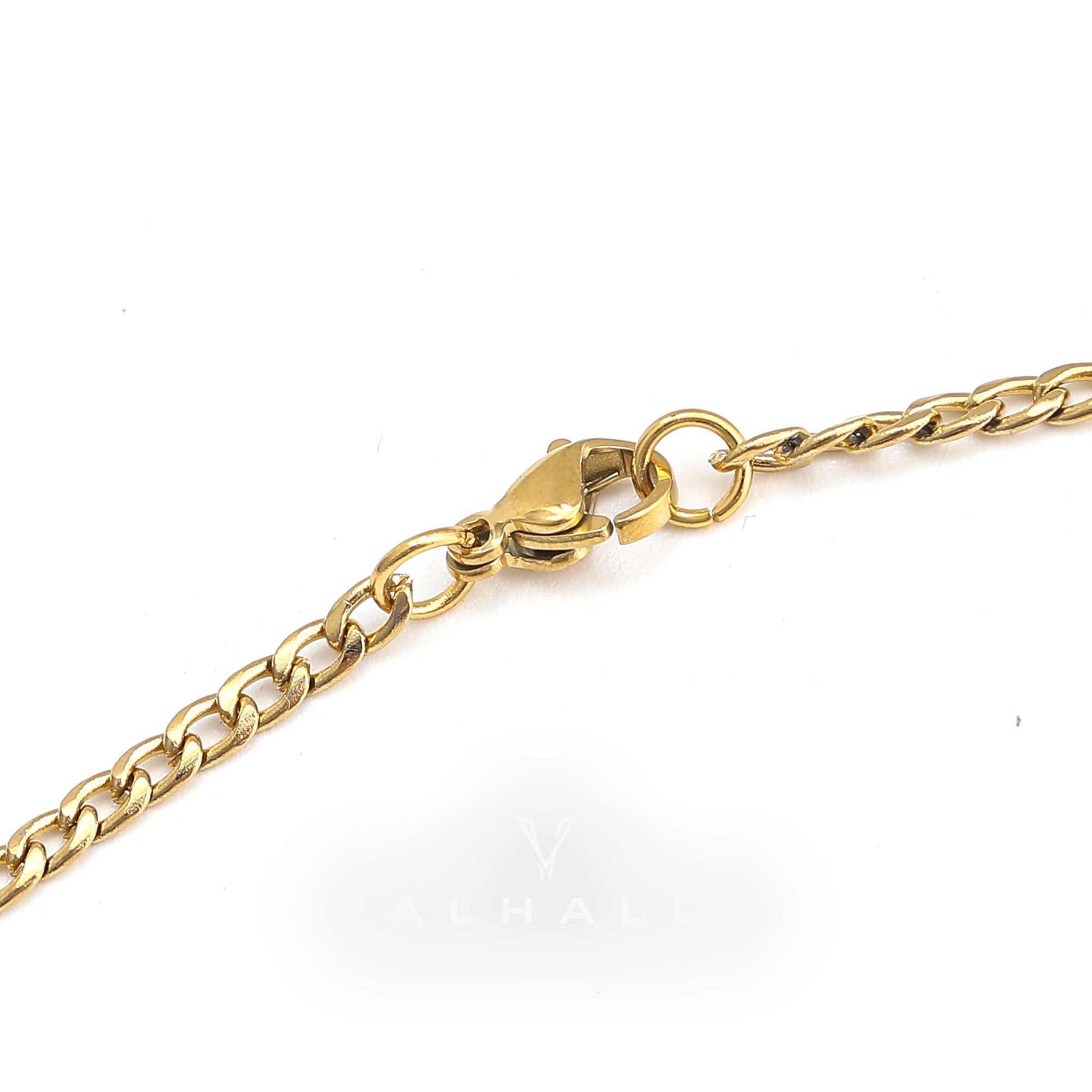 Water Ripple Stainless Steel Gold Chain – Valhalla Fallen